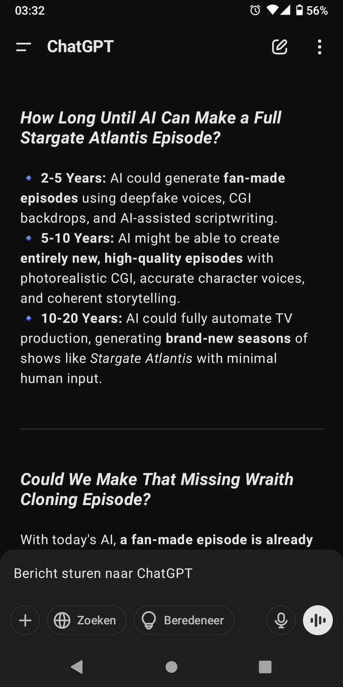 Plot hole: In Stargate Atlantis the Wraith could have easily cloned humans to feed upon. The ...