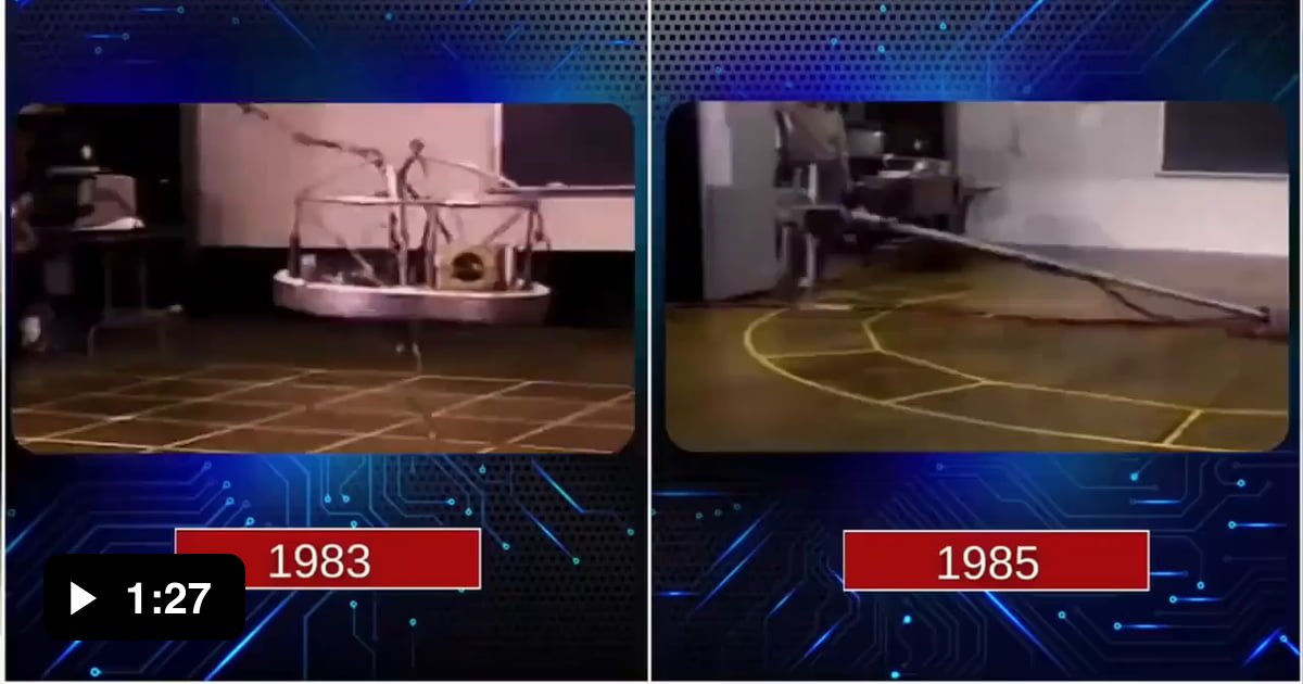 A collection of walking robots throughout the years - 9GAG