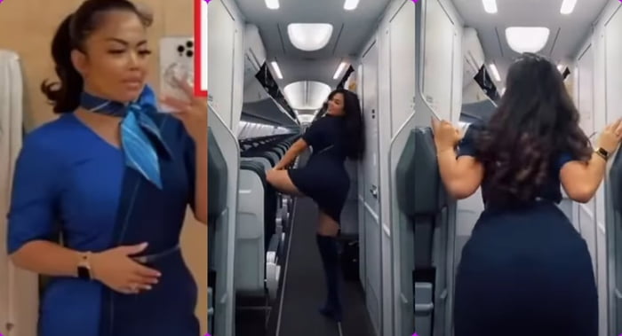 Flight attendant gets fired for posting a tw£rking video on TikTok while on duty. Was it right ...