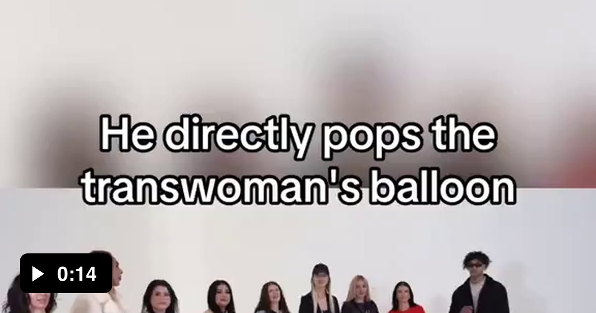 Popping the dude's balloon - 9GAG