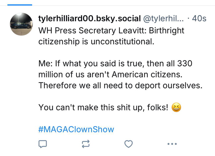 Gotta love MAGA logic 😆 - 9GAG