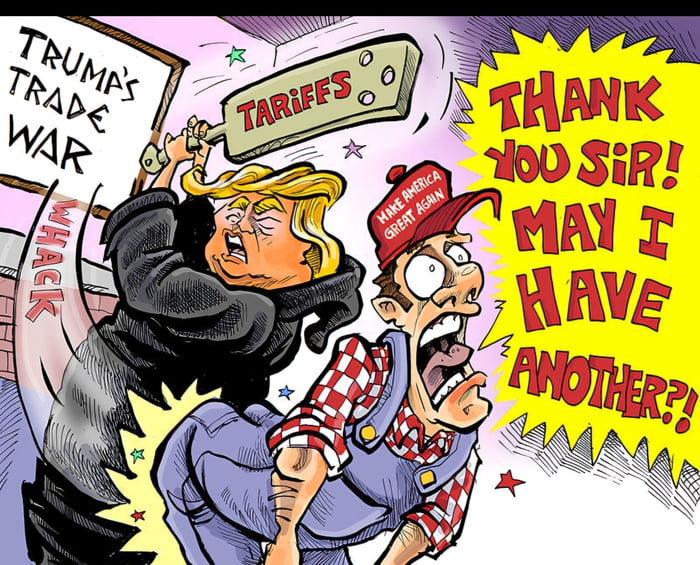 Step one, vote for trump. Step two learn his policies lol - 9GAG