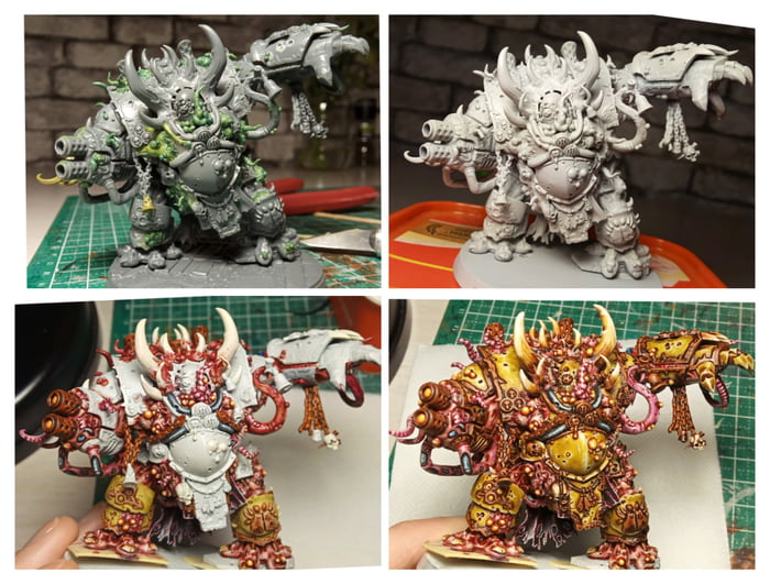 Helbrute progression through time - 9GAG