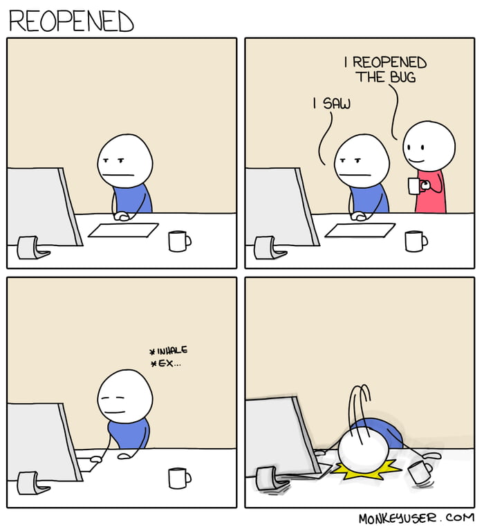 That One Painful Moment In Developer's Life - 9GAG