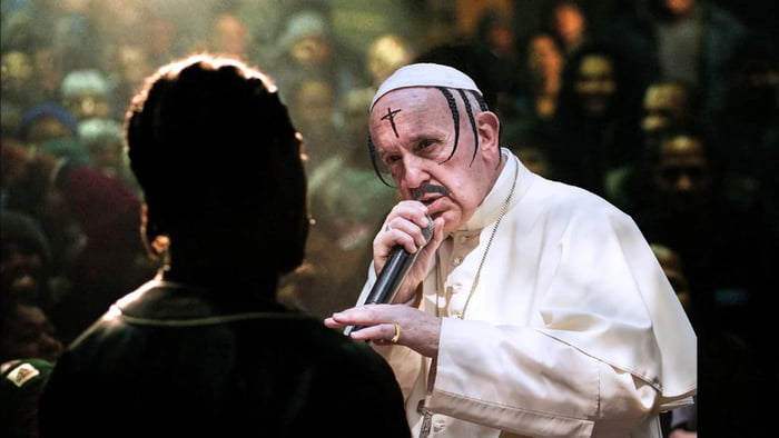 Pope Smoke Rap Battle - 9GAG