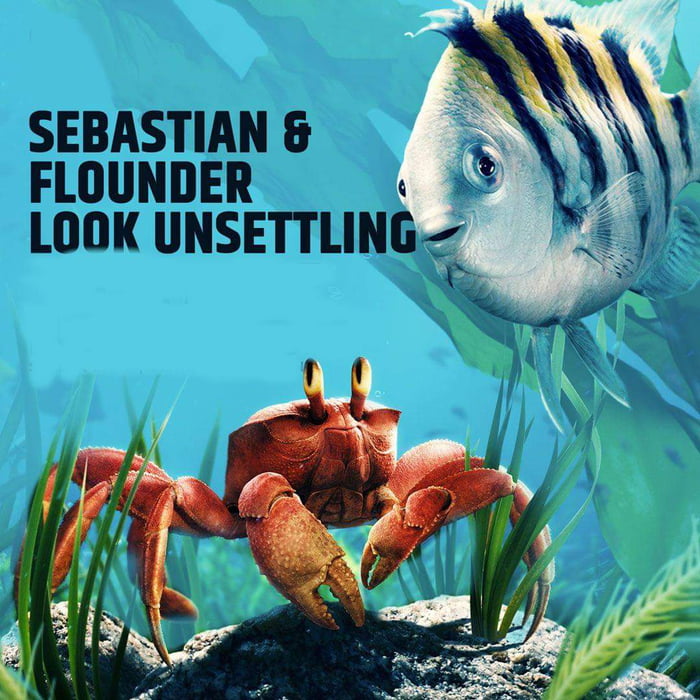 Sebastian model is a land crab.. he would literally die under water ...