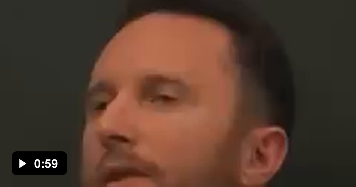 When he phrases it like that the hypocrisy of some people become very ...