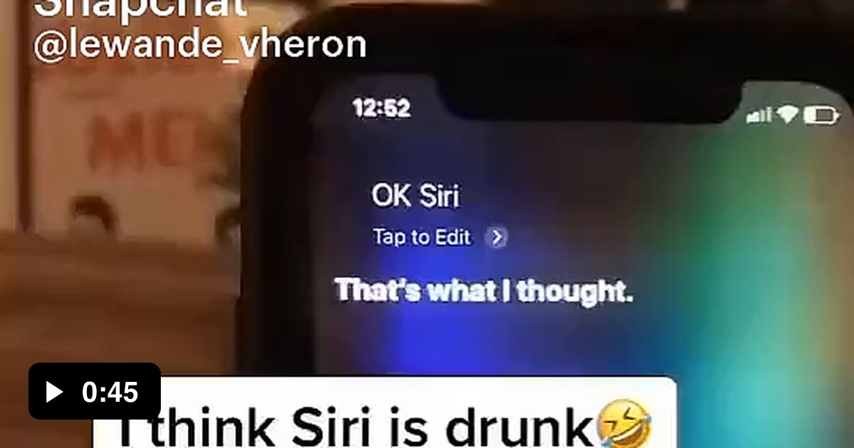 Siri's having fun - 9GAG