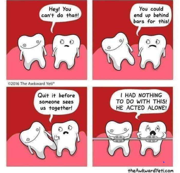 Evil teeth I guess - 9GAG