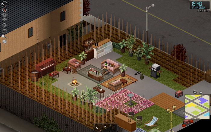 When you play a zombie apocalypse and enjoy the solitude a little too ...