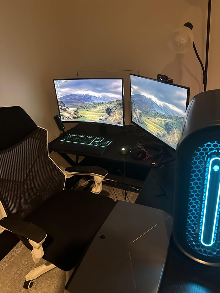 New setup after getting the new Alienware Aurora r15 - 9GAG