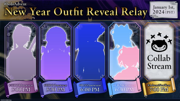 Today!!today!! Advents New Year Outfit Reveal Relay Is Today!!💕 Dont