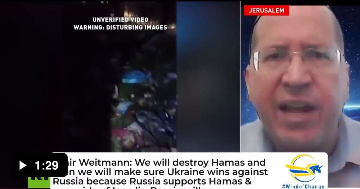 Russia Today host was surprised a little bit... - 9GAG