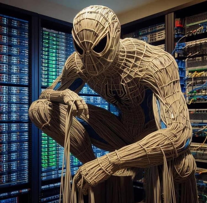 Your Friendly Neighborhood Spider-LAN - 9GAG