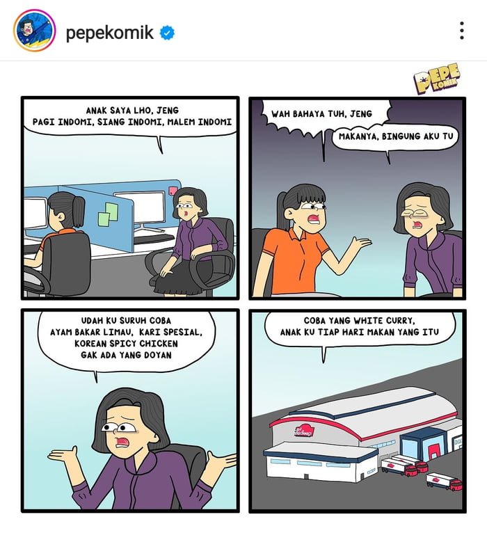 Ente lebih milih ind@m1e atau m13 s3d@p ? - 9GAG