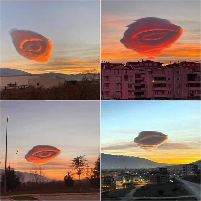 Some see a UFO Others an Eye. What i See there i better dont tell. - 9GAG