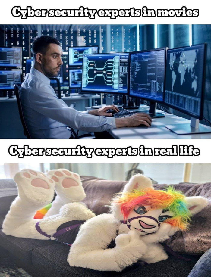 Is cyber security real? - 9GAG