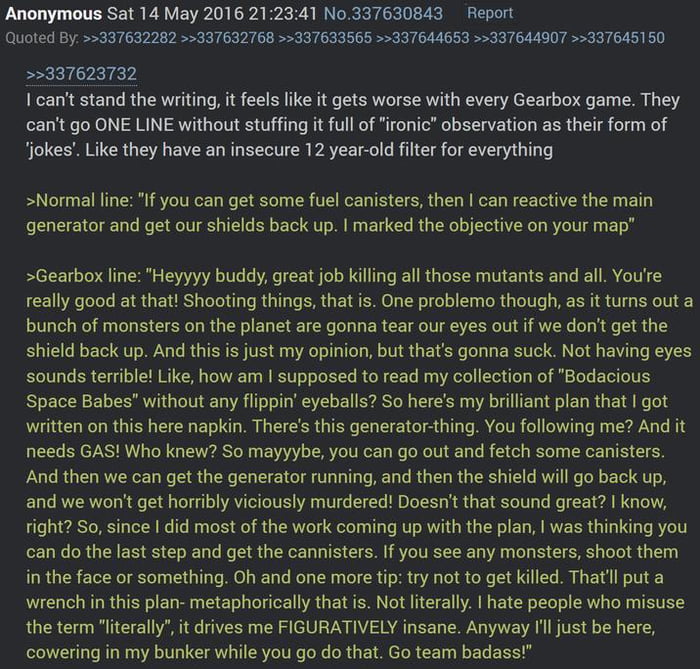 This shit tier writing is spreading everywhere - 9GAG