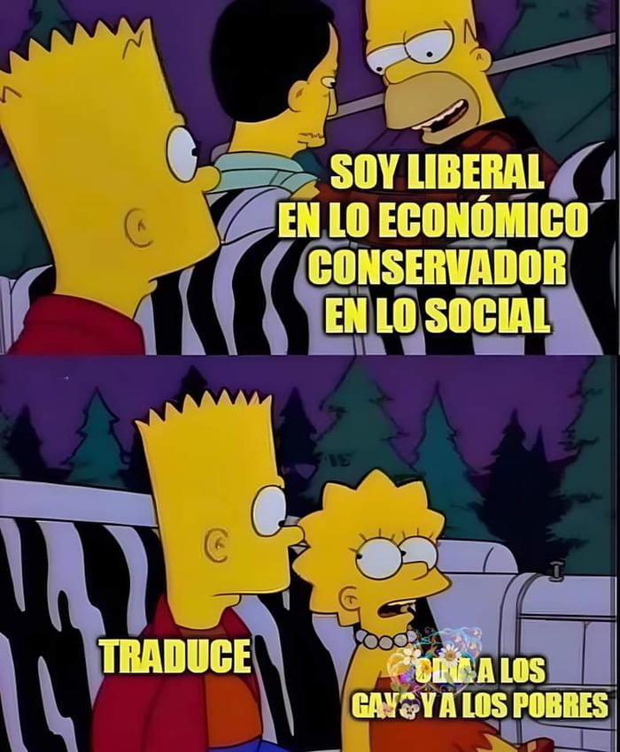 Neoliberal- privatiza la salud, educación y hasta el agua; provida; que ...