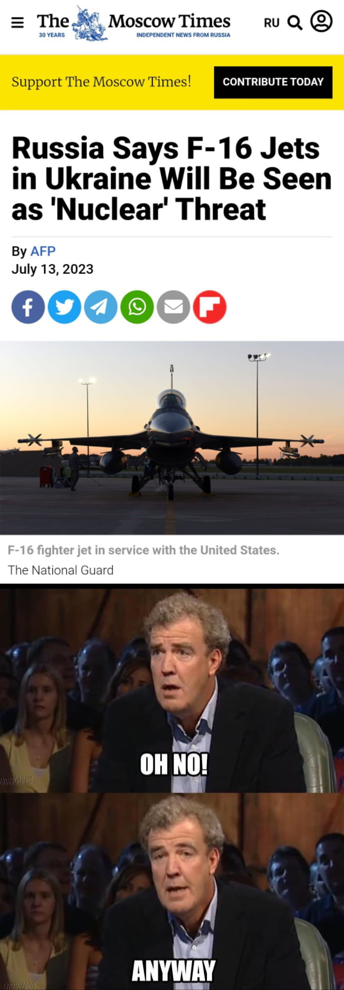 Russia's final warning - 9GAG