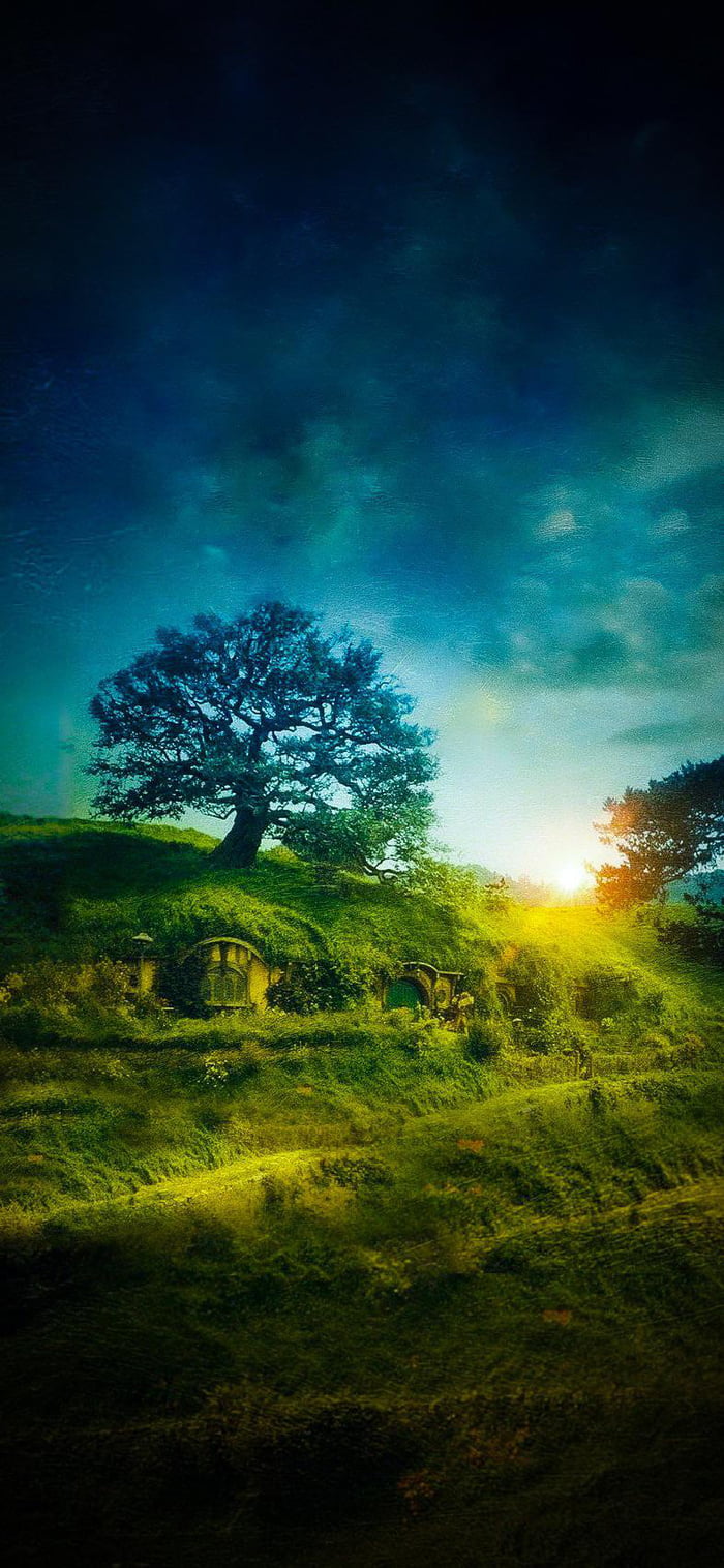 The Shire phone wallpaper - 9GAG