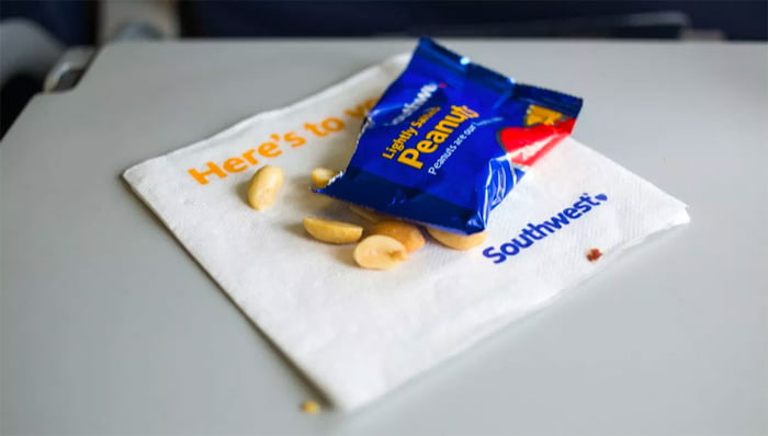 What’s the deal with airline peanuts? - 9GAG