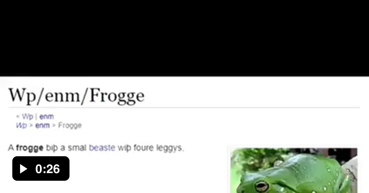A frogge! Wikipedia can be fun! - 9GAG