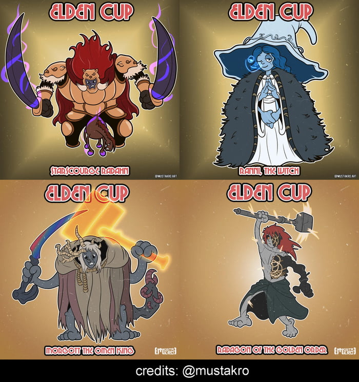 Elden Ring x Cuphead - 9GAG