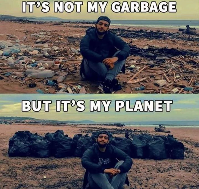 Slangskrap, Emperor of Earth and banisher of garbage - 9GAG