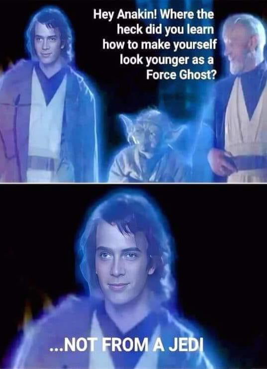 Not from a Jedi. - 9GAG