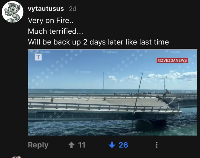 2 days passed bridge still not functional ivanushka what happened? - 9GAG