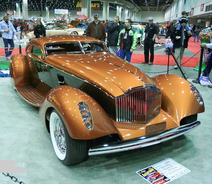 "1934 Packard V12 " "Myth" "Custom Boattail Coupe" - 9GAG