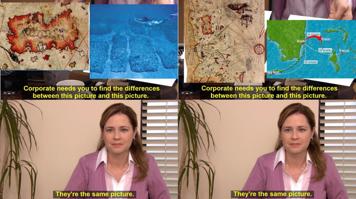 Piri Reis Map : When you want to believe, you see what you want to see... - 9GAG