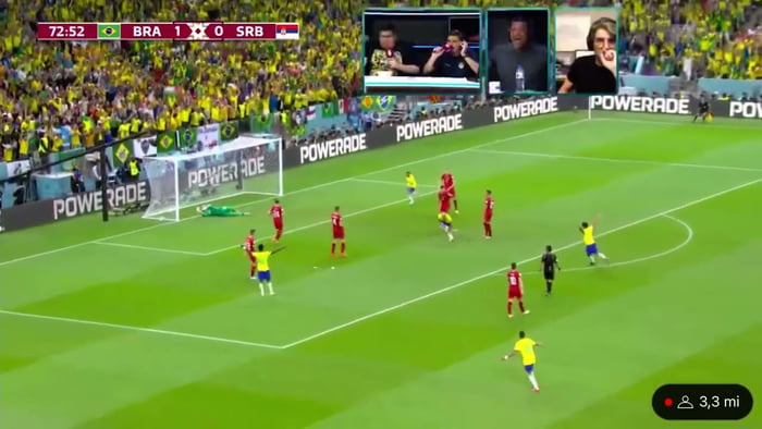Gol! Richarlyson. 2 goals against Serbia - 9GAG