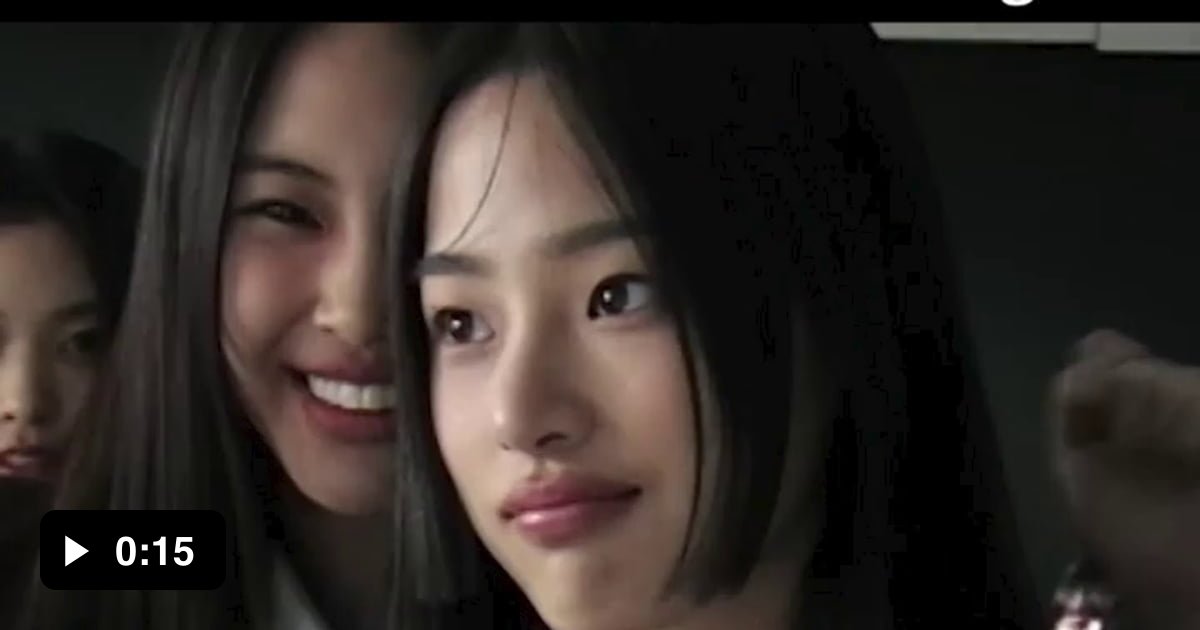 Use AI to turn NewJeans (뉴진스) ’Ditto‘ MV into animation - made with PicSo app - 9GAG