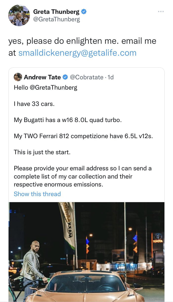 That's it? Another "small dick energy" move? - 9GAG