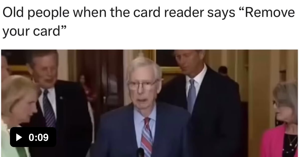 It’s telling me to remove my card, what do I do? - 9GAG