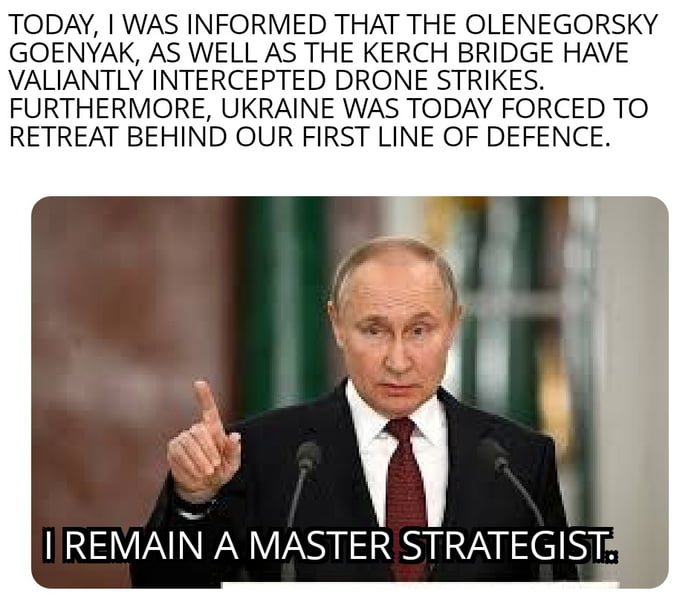 I remain a master strategist. - 9GAG