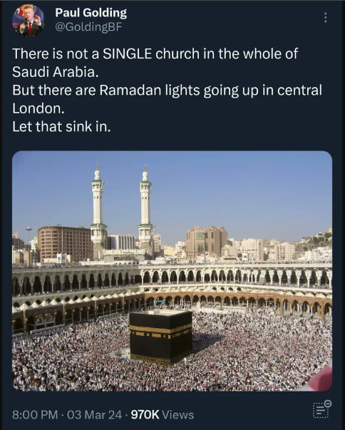 There is no Mosque in Vatican either, what's your point? - 9GAG