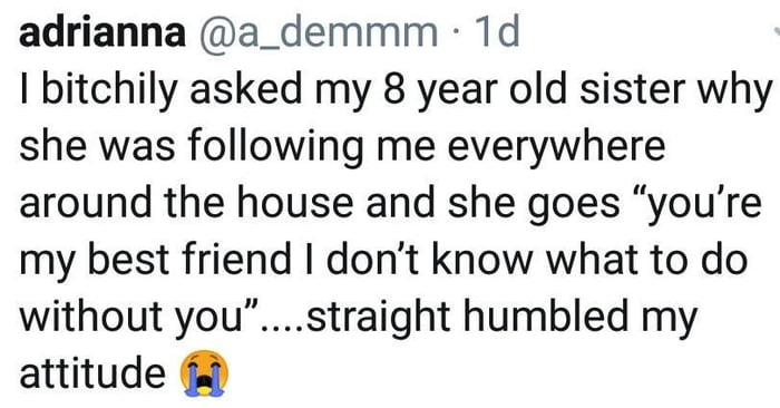 Humbled by 8 year old sister.......... - 9GAG