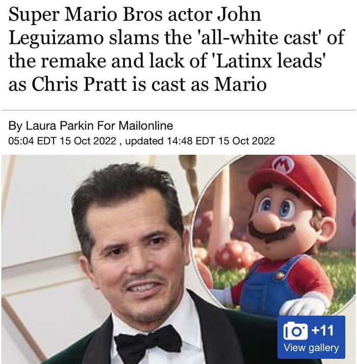 Who’s gonna tell him that Mario is Italian? - 9GAG