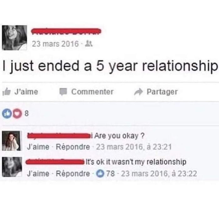 Ending a relationship - 9GAG