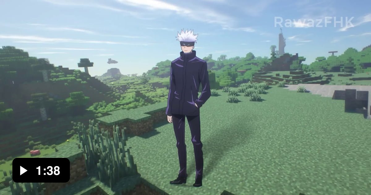 Gojo Plays Minecraft - 9GAG
