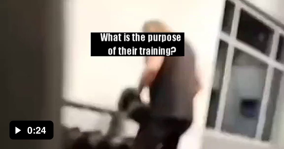 What is the objective of their training? - 9GAG