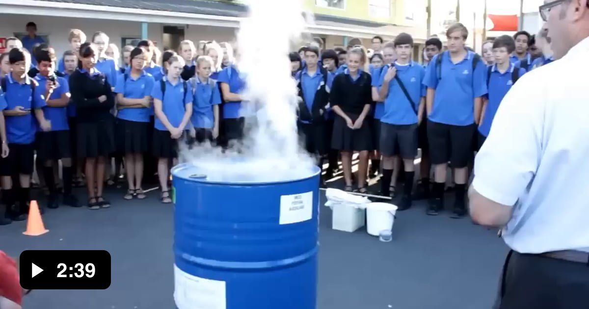A 55-gallon steel drum implosion experiment - 9GAG