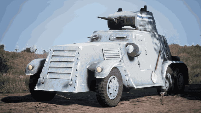 Landsverk L-182 was a unique Swedish reconnaissance vehicle. Quite ...