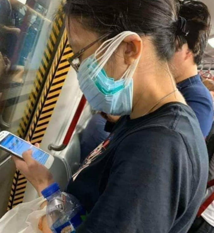 Taking extra safe precautions against the coronavirus - 9GAG