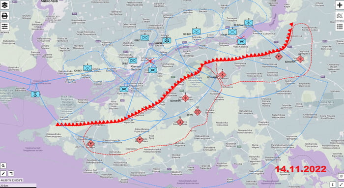 There are signs that the UA has crossed the Dnieper River towards the ...