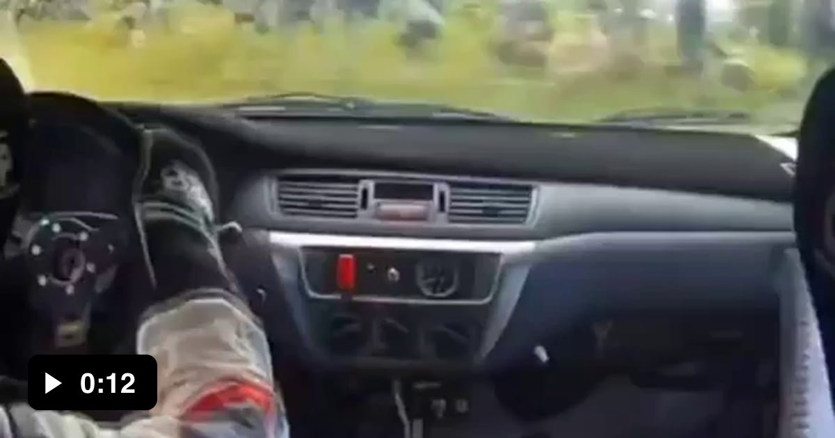 3 different views of insane rally jump - 9GAG