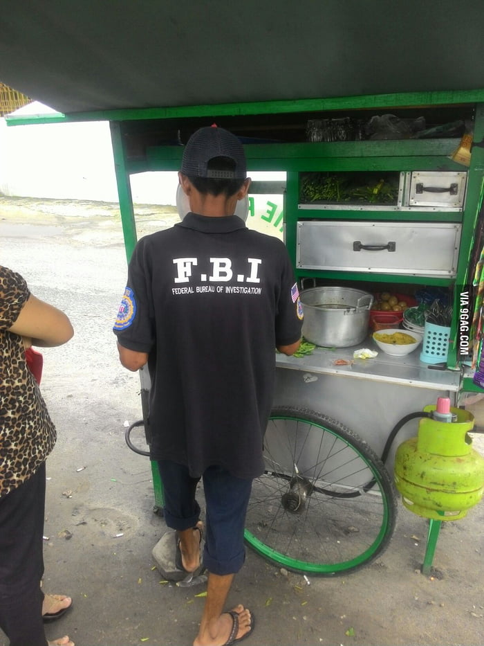 FBI selling chicken noodles - 9GAG